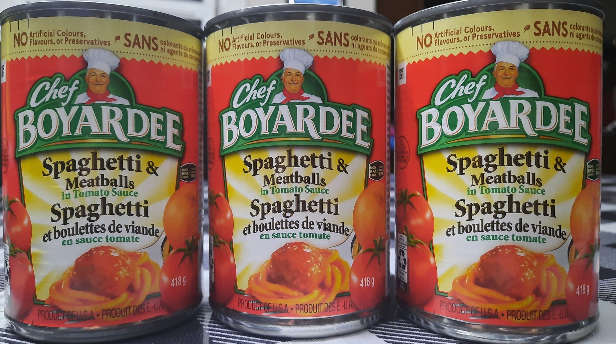 NEW and ORIGINAL - Chef Boyardee® Spaghetti And Meatballs in Tomato ...