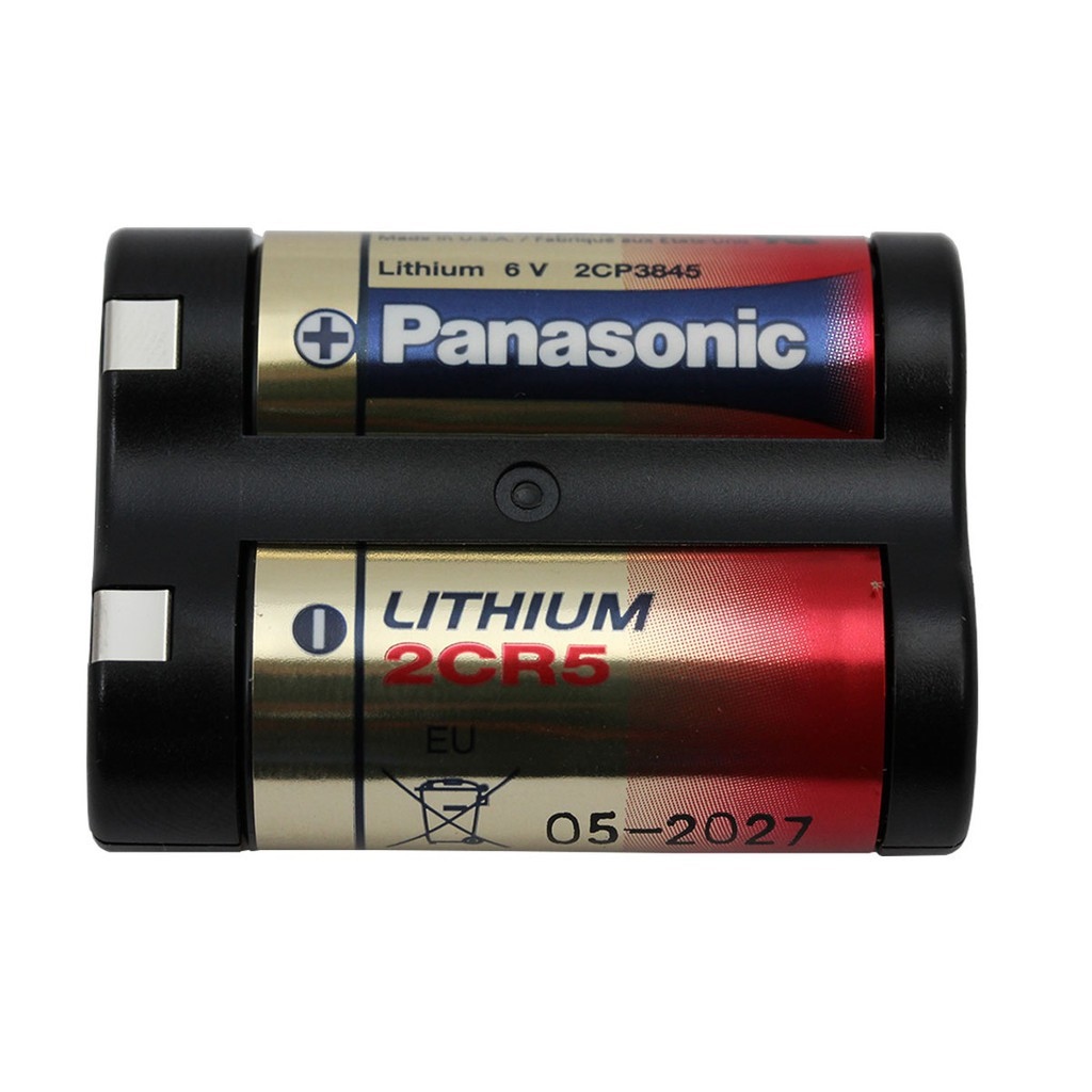 electron street Panasonic 2CR5 Battery (Gold) 6V Lithium2CR-5 ...