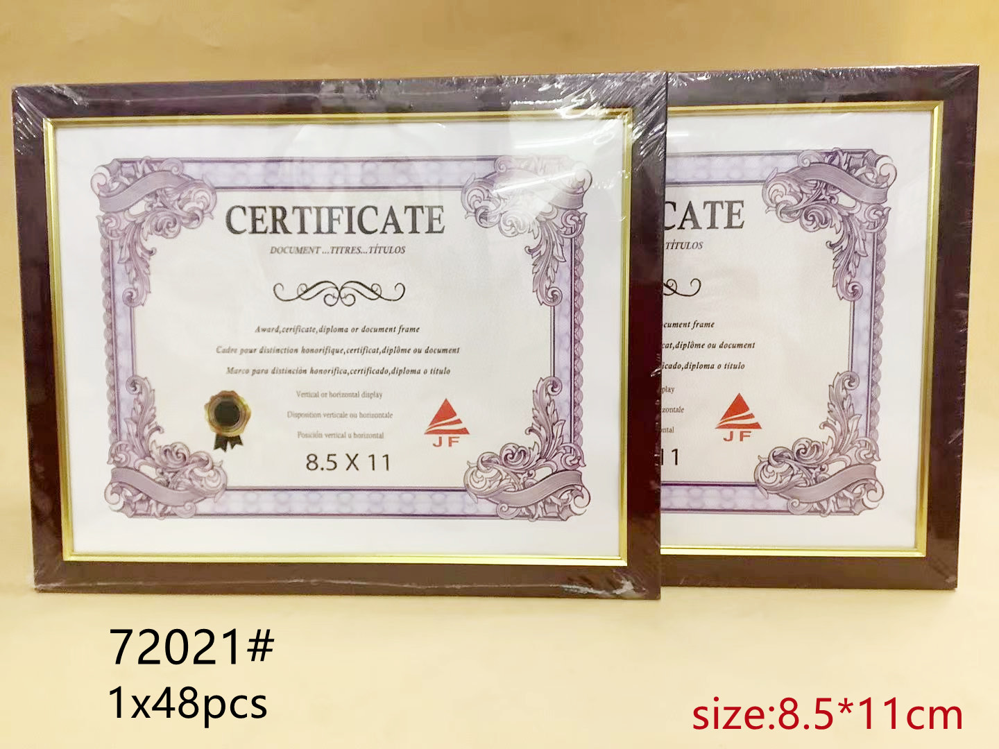 PVC Plastic Certificate Frame, Photo Frame Holder Wall Frame | Lazada PH