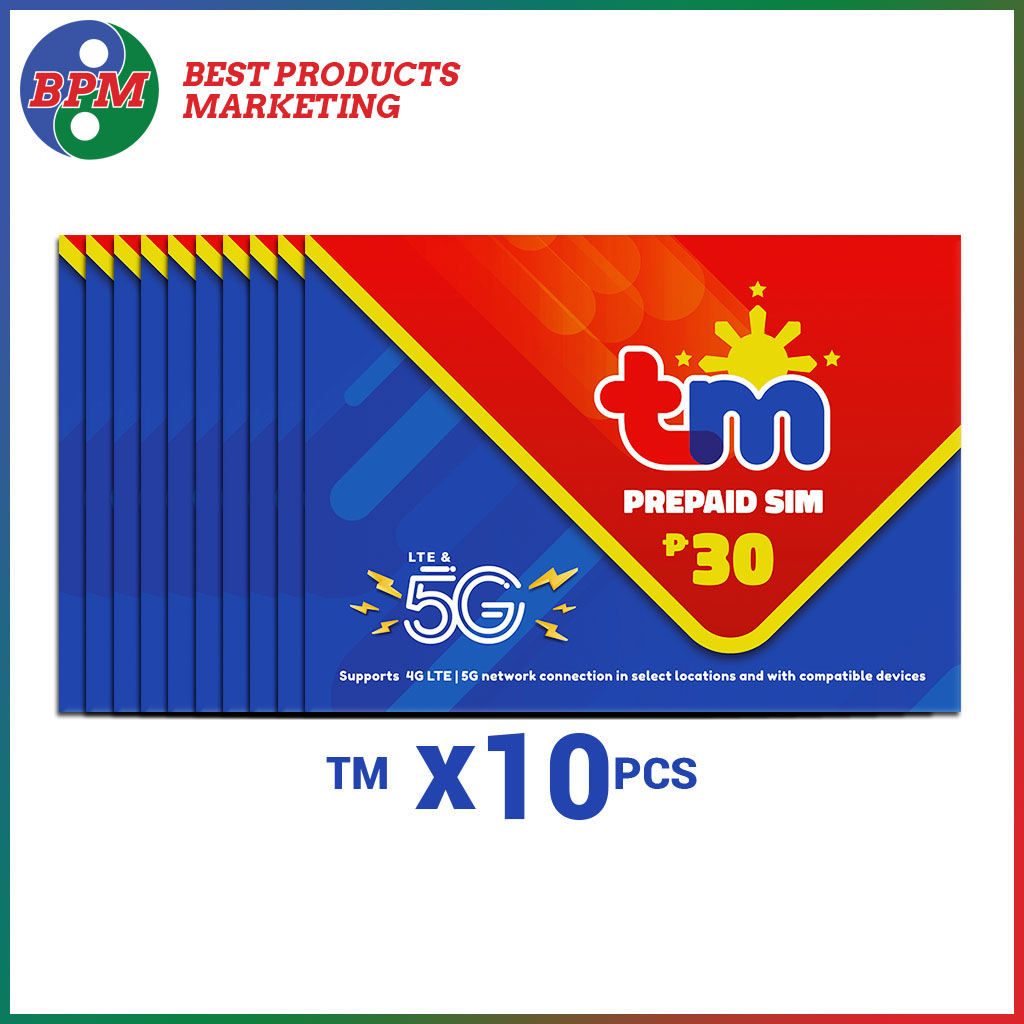 BPM Touch Mobile sim -10pcs (Expiry 2024) | Lazada PH