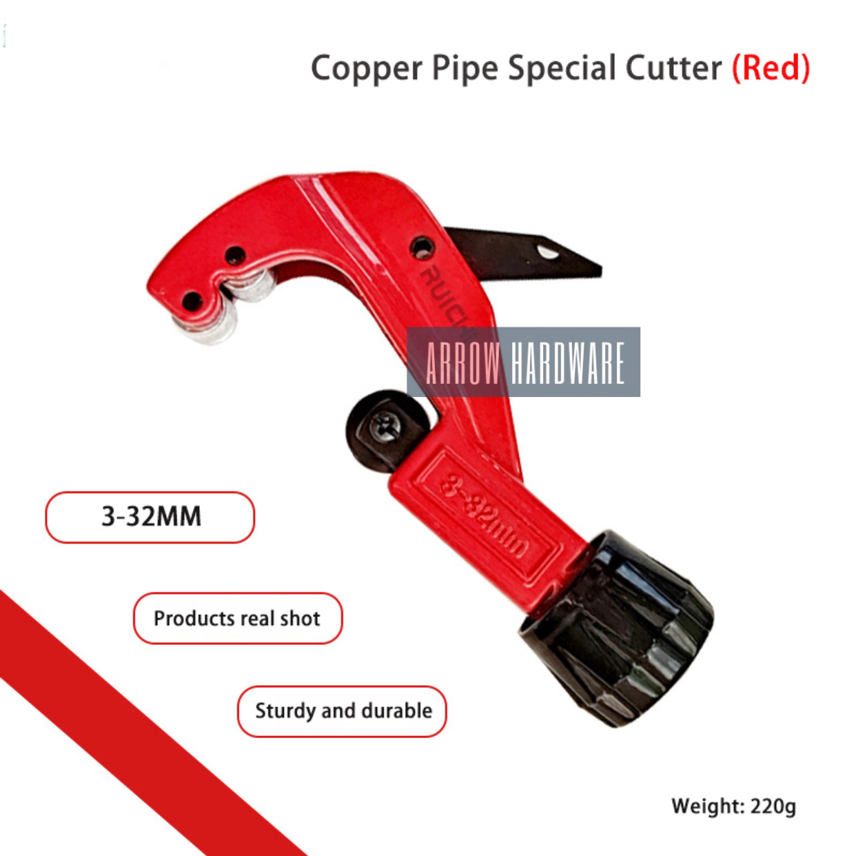 Tubing Cutter Pipe Tube Cutter Mini Metal Aluminum Copper Iron Tube ...