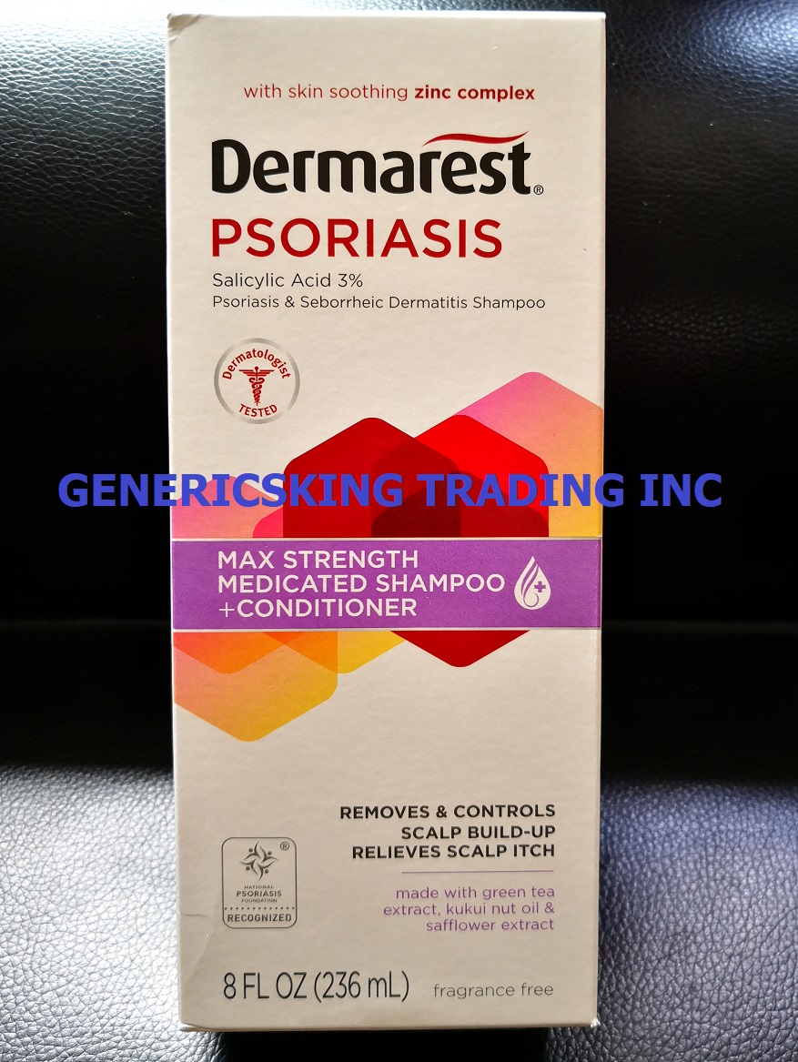 DERMAREST PSORIASIS MEDICATED SHAMPOO AND CONDITIONER 236ML | Lazada PH