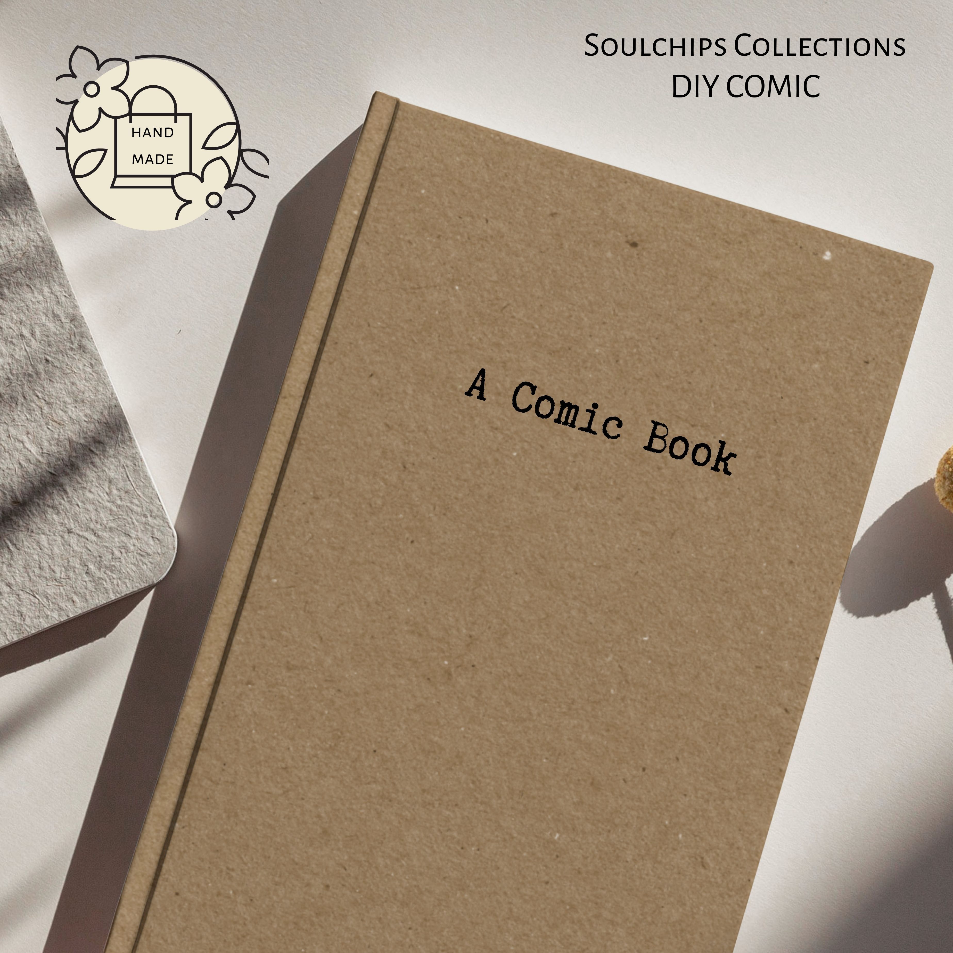 Soulchips A Comic Book Kraftbook Comic Sheets DIY Comics Notebook♥ ...