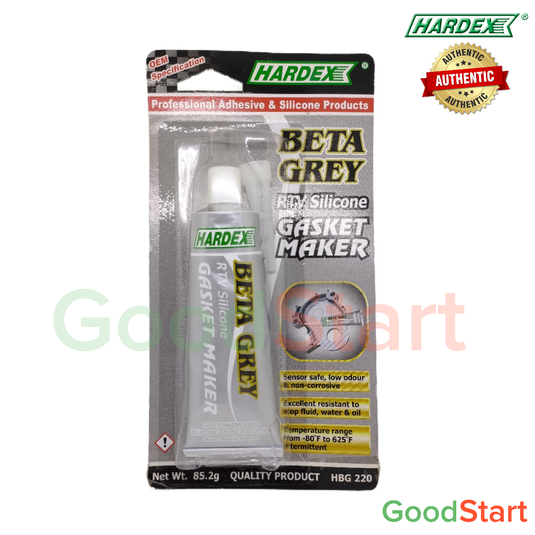HARDEX BETA GREY RTV Silicone Gasket Maker 40 & 85.2g | Lazada PH