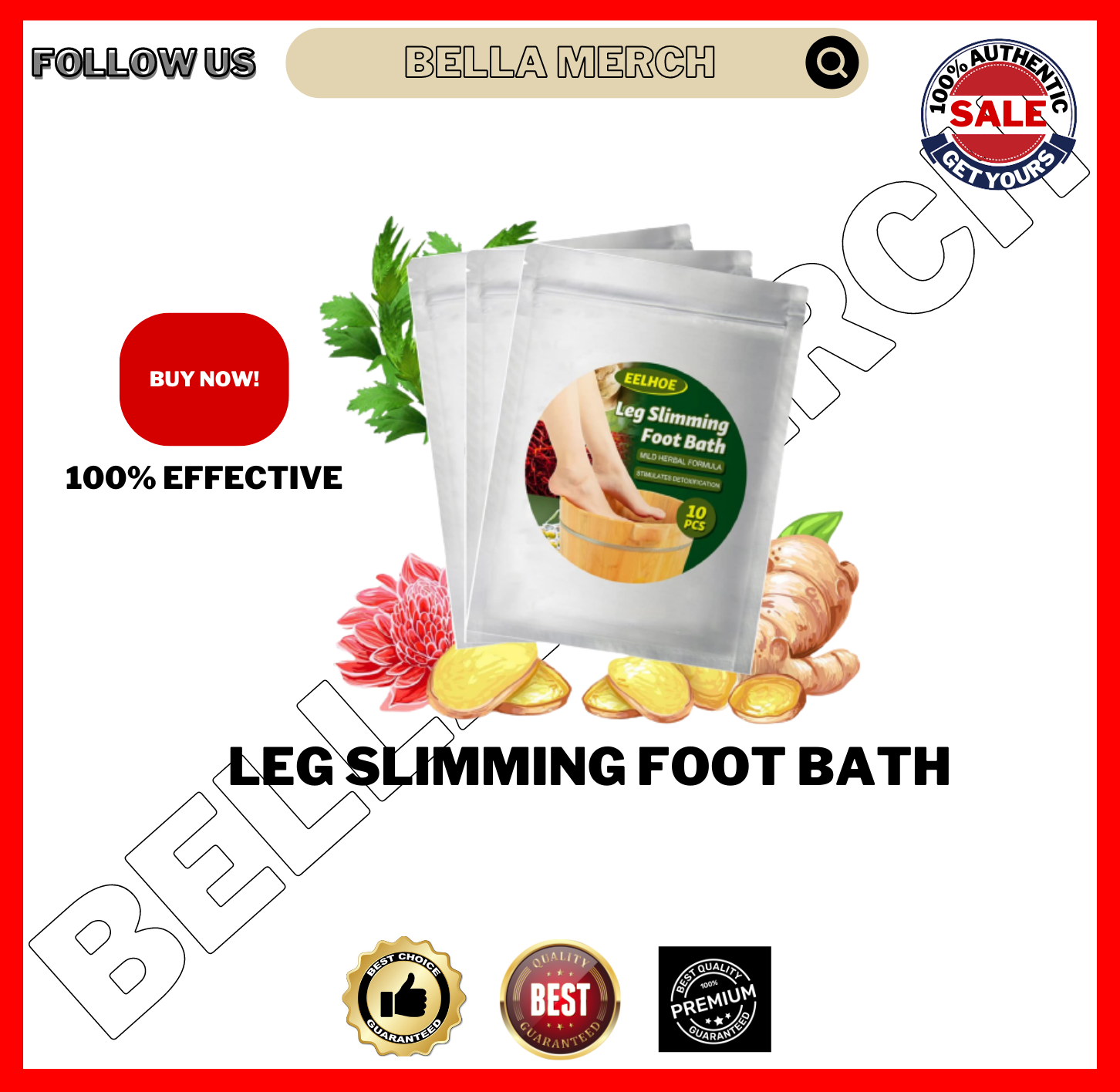 herbal foot bath bag Ginger Foot Soak weight loss genger foot soak Foot ...