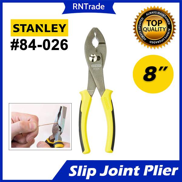 Stanley Pliers Slip Joint 203mm/8" (#84-026) | Lazada PH