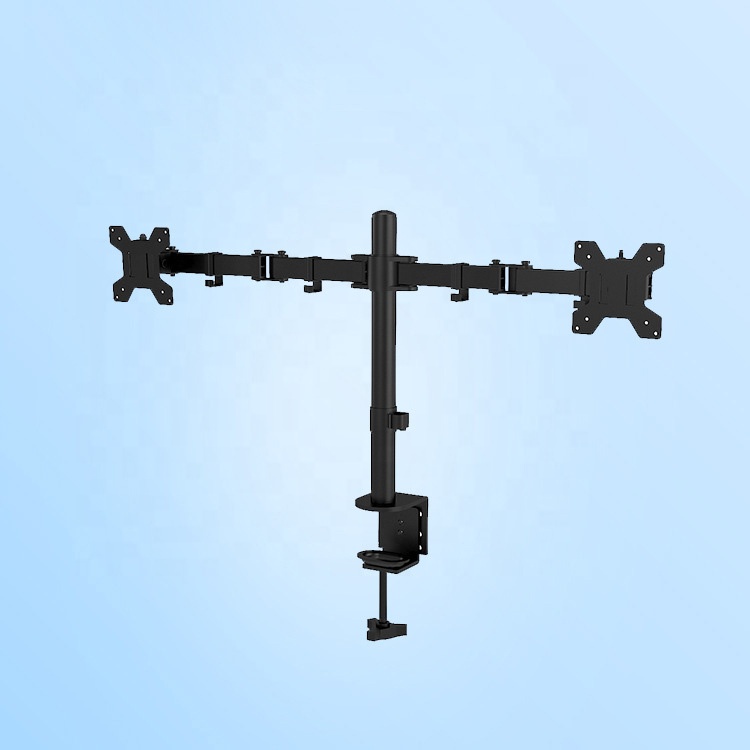 Dual LED Monitor Mount with C-clamp and Grommet options | Lazada PH