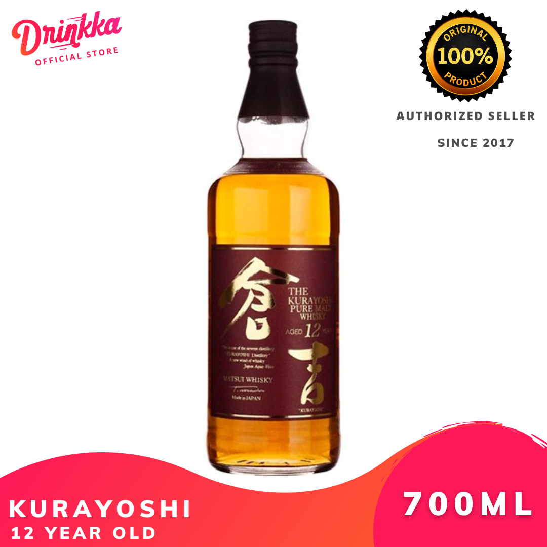 Kurayoshi 12 Year Old 700ml | Japanese Single Malt Whisky | Drinkka ...