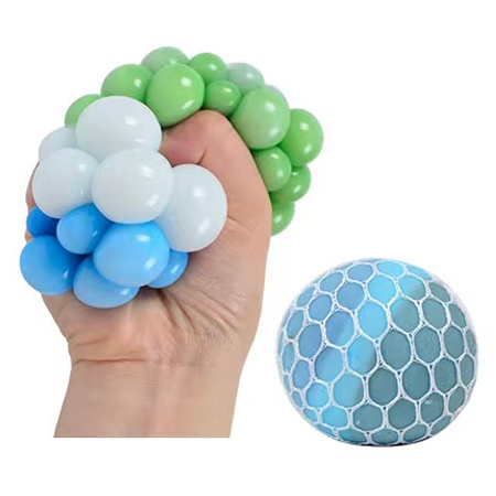 Mesh Squish Ball / Squeeze Ball Release Stress Funny Anti-Stress ...