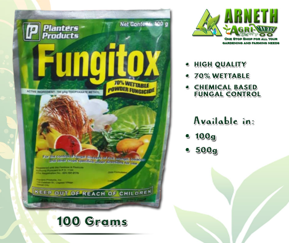 FUNGITOX 70% (700g/kg Thiophanate Methyl) Wettable Powder Fungicide ...
