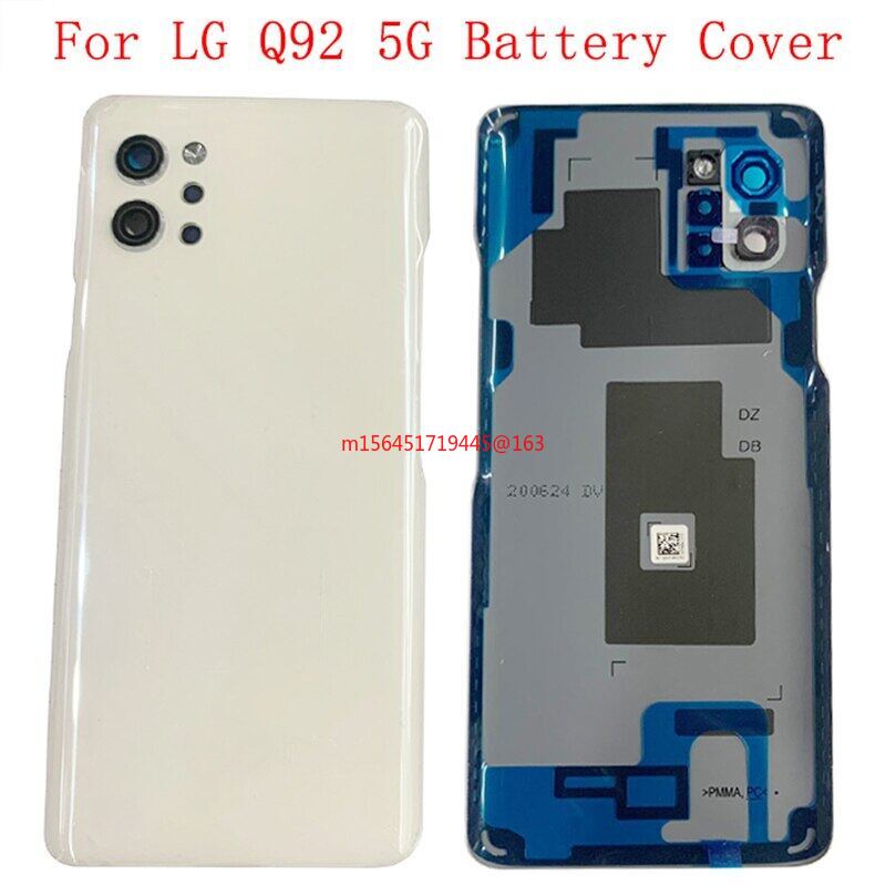 Oo2r-Cover Back Rear Door Housing Case For LG Q92 5G Cover Camera Frame ...