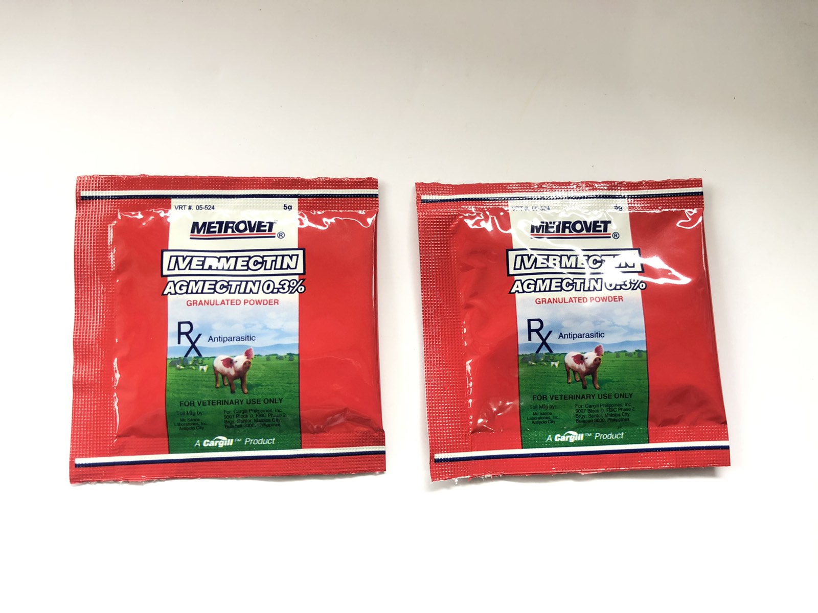 [AGRIVET] 2 SACHETS AGMECTIN 5g/ For PET/ Para sa alagang hayop | Lazada PH