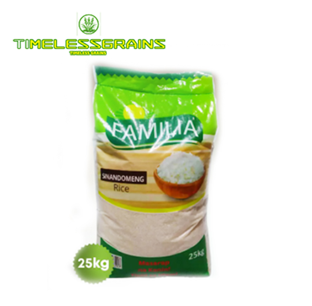 Timeless Grains Free Shipping Familia Sinandomeng 25KILOS Rice 25kg ...