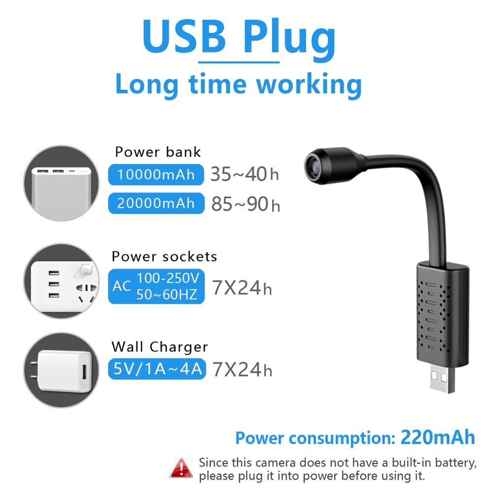 Hamrol V380/V380Pro HD 1080P USB Wifi IP Camera AI Human Detection ...