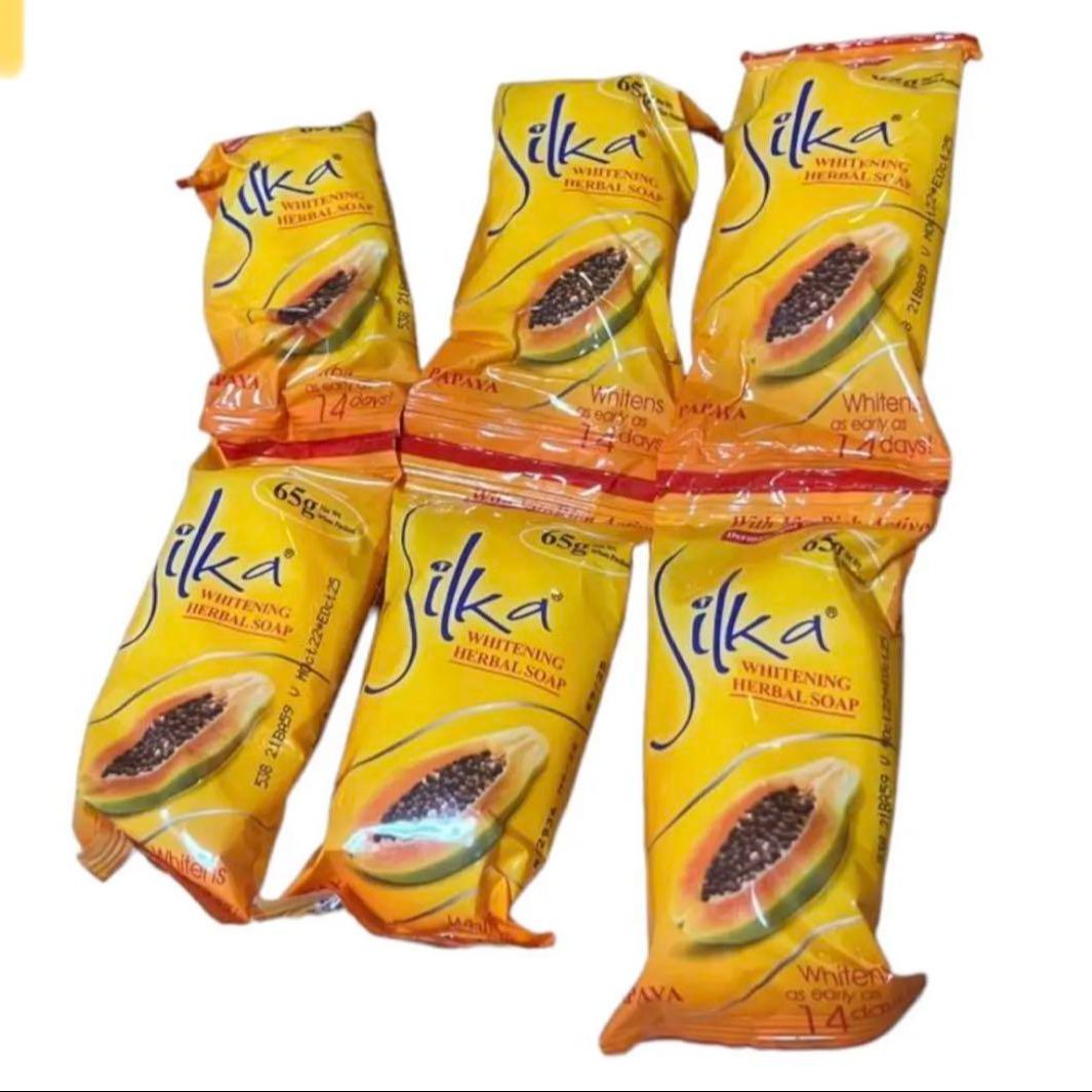 (6 IN 1) LUCKY SILKA BAR SOAP 65G | Lazada PH