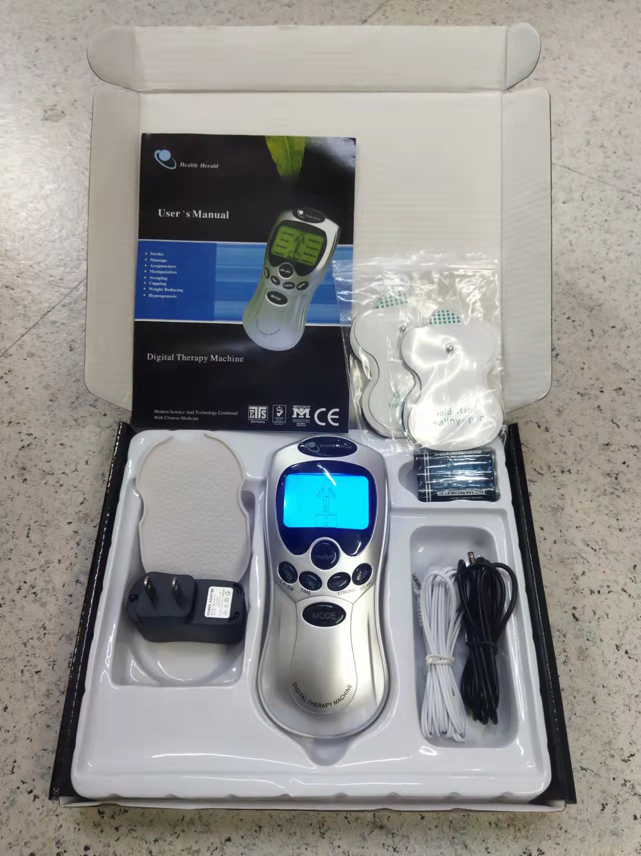 Health Herald ST-688 Digital Therapy Machine Massage Therapy Muscle ...