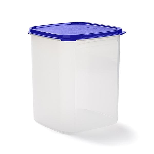Tupperware Space Saver Square #4 5.5 L - Brilliant Blue | Lazada PH