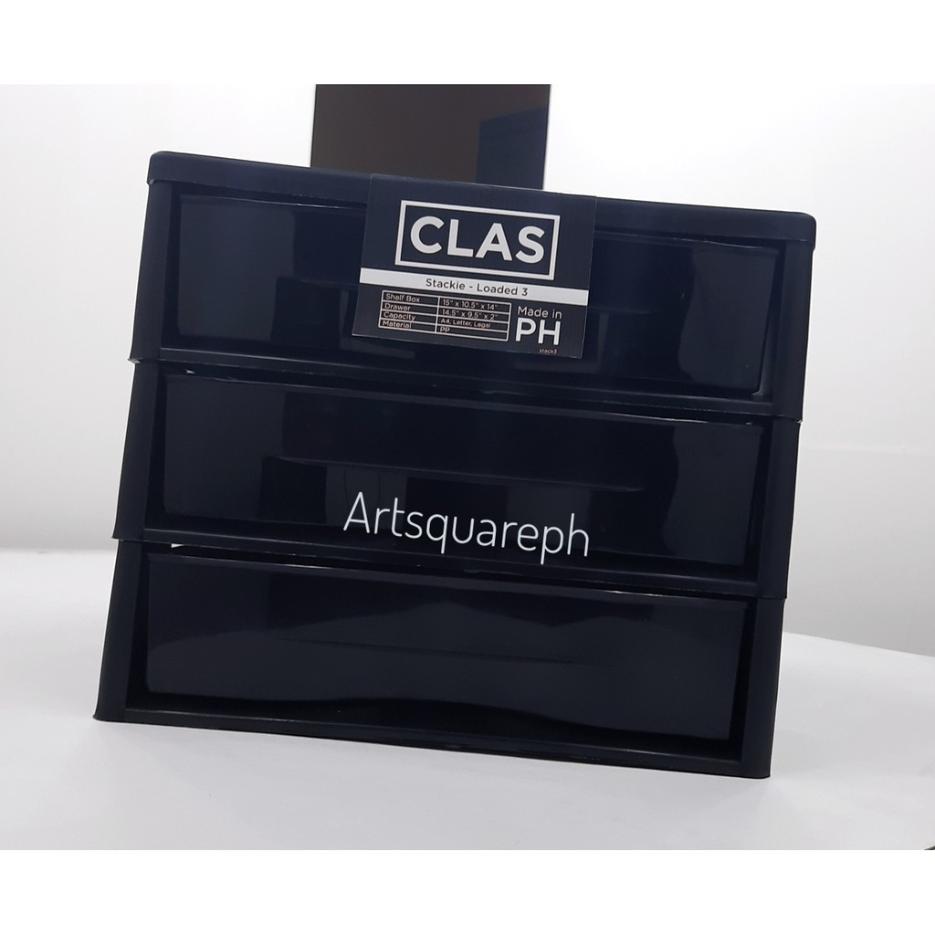Ppaper Clas Stackie Loaded 3 Layer Drawer Storage Organizer Fit up to ...