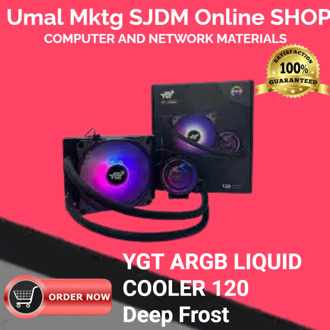 YGT ARGB LIQUID COOLER DEEP FROST, ARGB LIGHTING SYNC , TDP 130W, 18DB ...