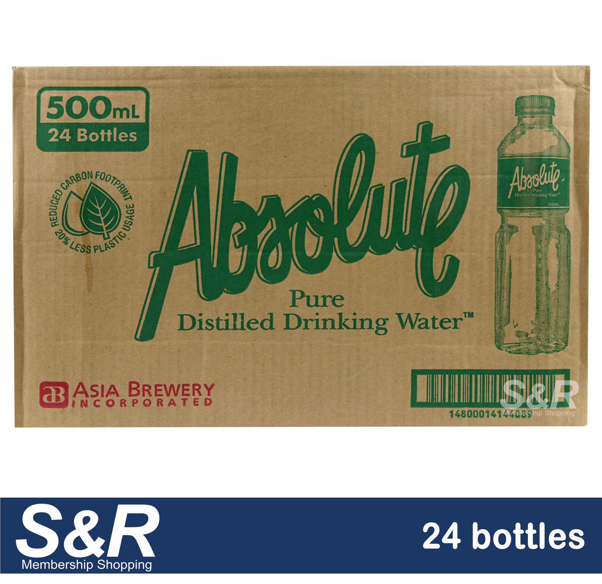On Sale Absolute Pure Distilled Drinking Water 24 bottles | Lazada PH