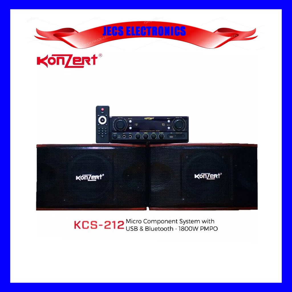 KONZERT KCS-212 MICRO COMPONENT SYSTEM | Lazada PH