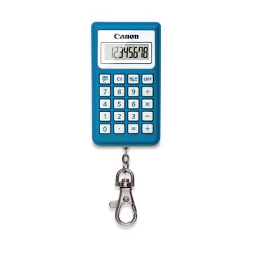 [Ready Stock] Canon KC-30 KC30 8 Digits Mini Keychain Calculator, Blue ...