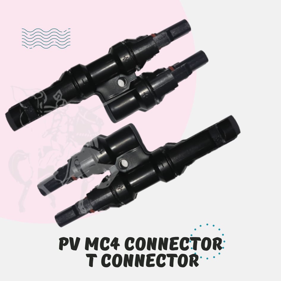 PV MC4 Connector T Connector for Solar Panel Cable Wire Connect | Lazada PH