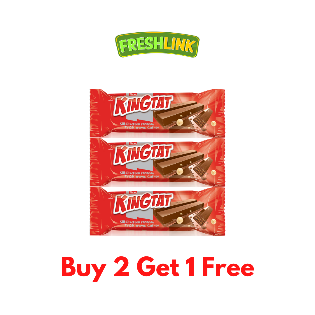 Buy 2 Get 1 Free King Tat Wafer Milky Compound Chocolate 18g | Lazada PH