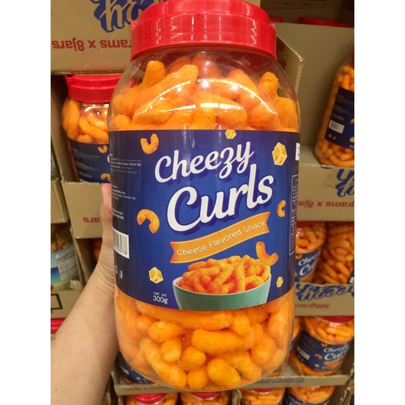 Cheezy Curls Cheese Flavored Snack 300g | Lazada PH