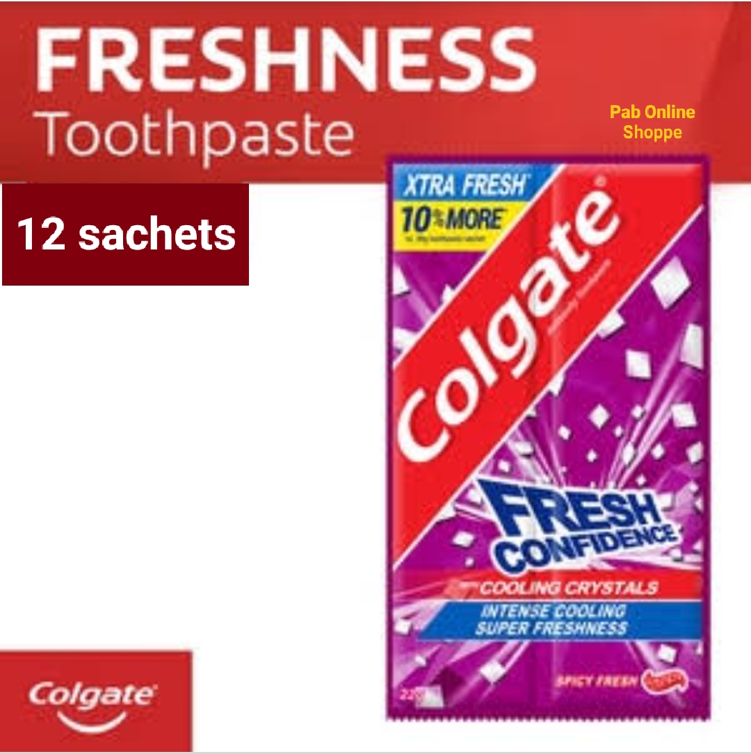 COLGATE TOOTHPASTE FRESH CONFIDENCE WITH COOLING CRYSTAL SPICY FRESH ...