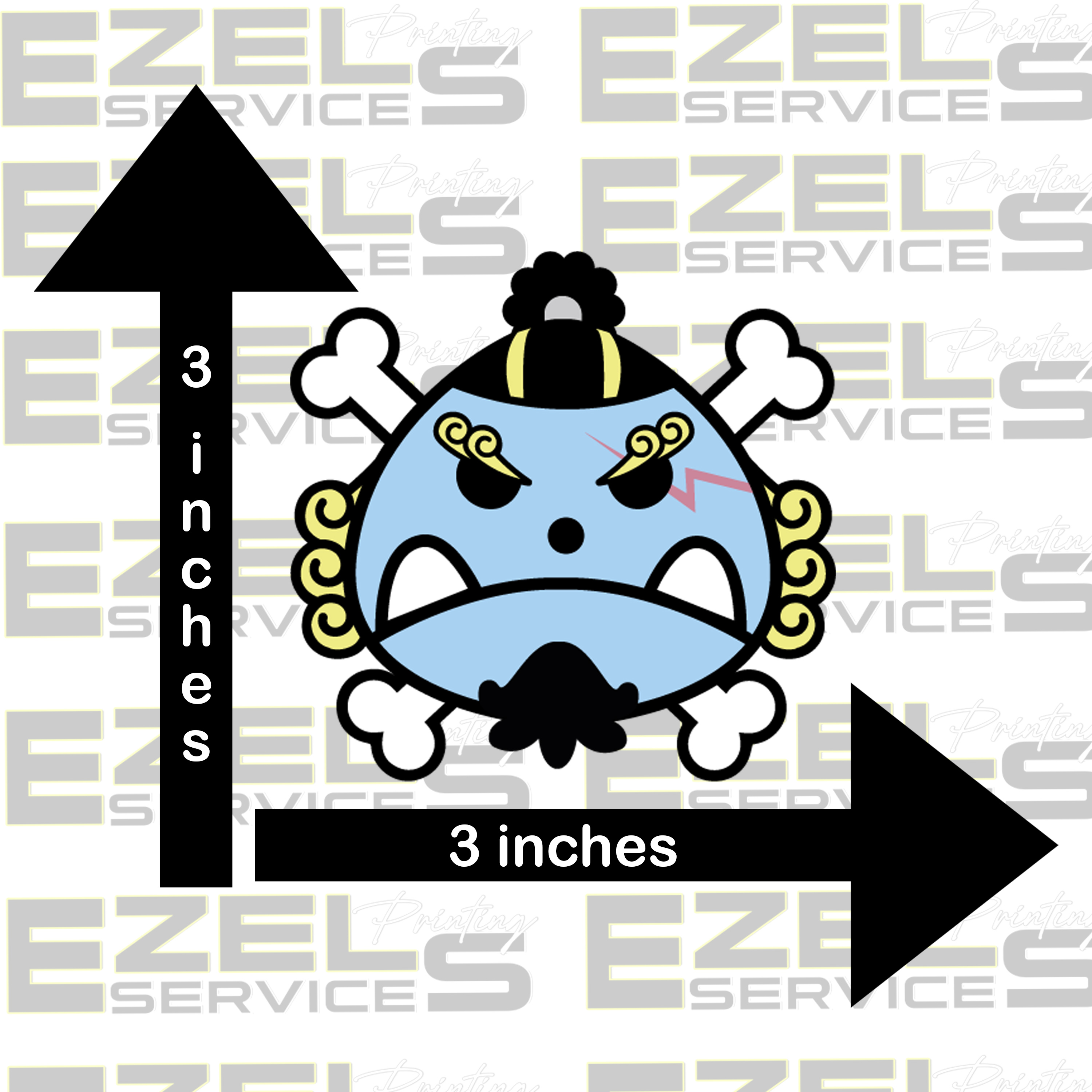 One Piece Crew logo Sticker | Lazada PH