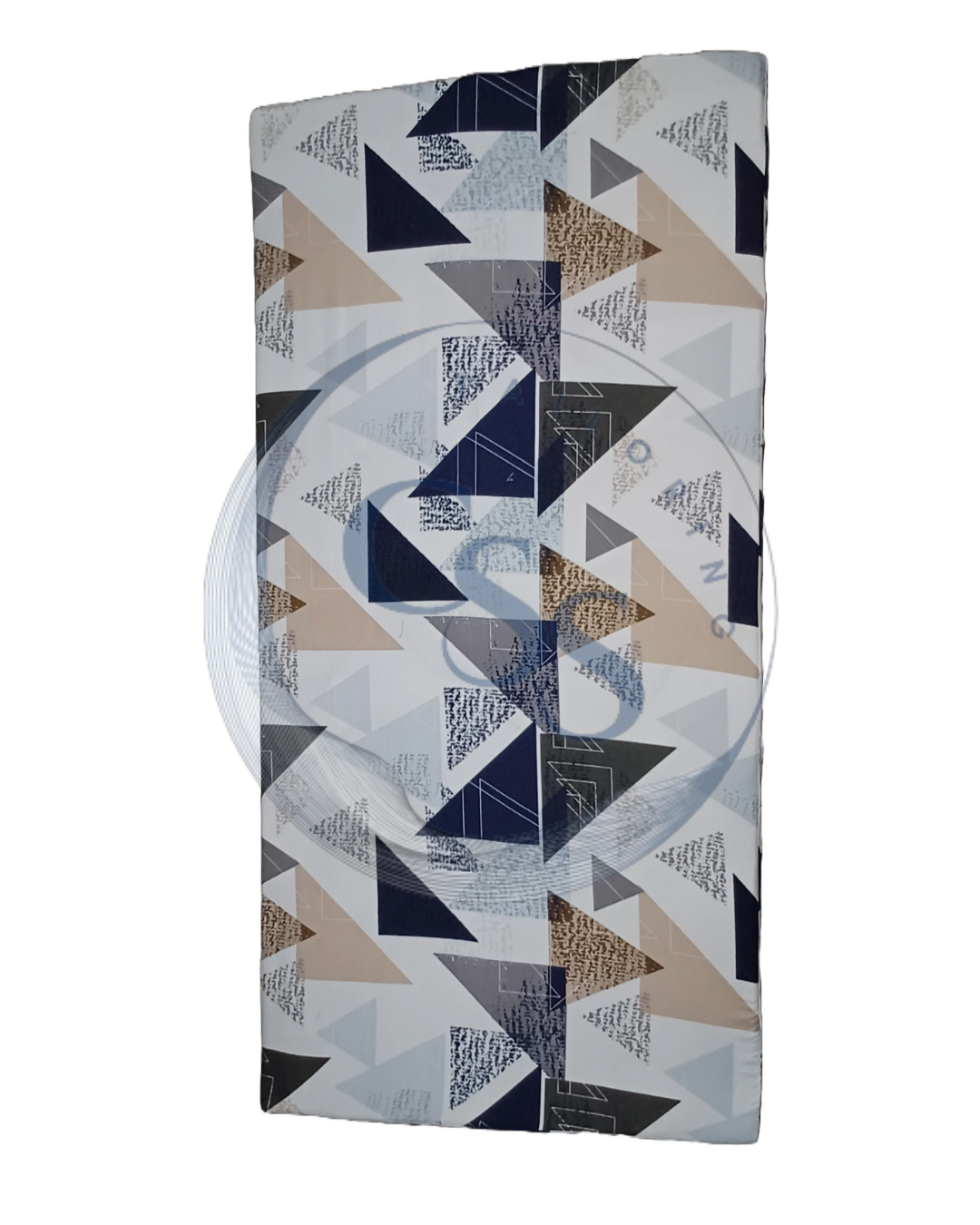 L-Shaped Foam Cover Canadian Cotton (2 - 5 inches foam thickness ...