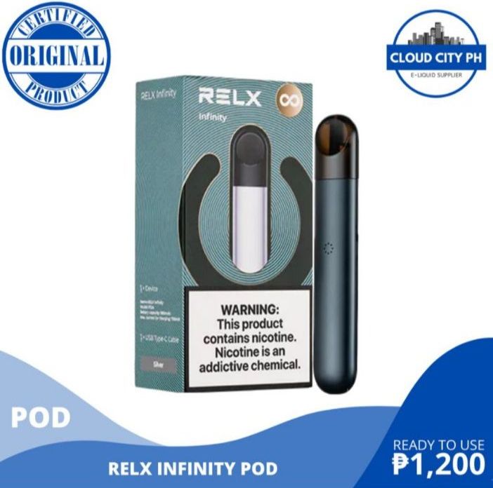 RELX Infinity Device (English Packaging) New Look Color Available ...
