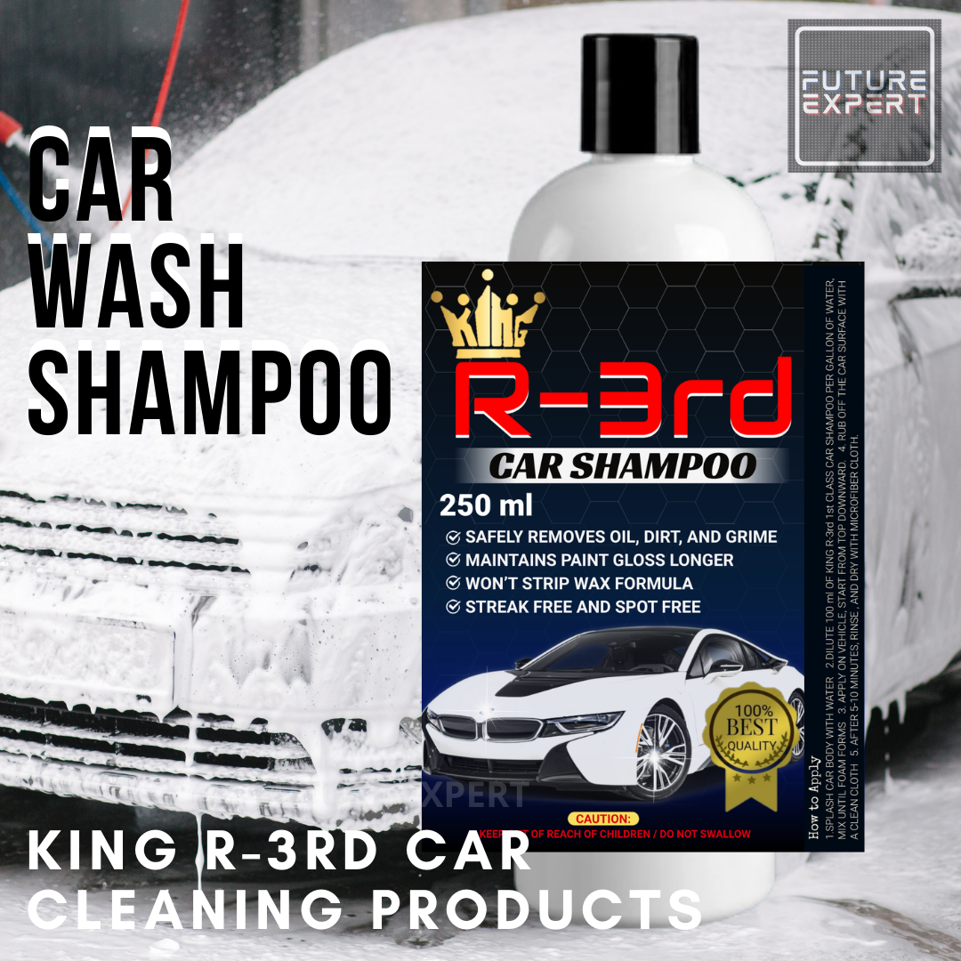 KING R-3rd Car and motorcycle Shampoo 250 ml | Lazada PH