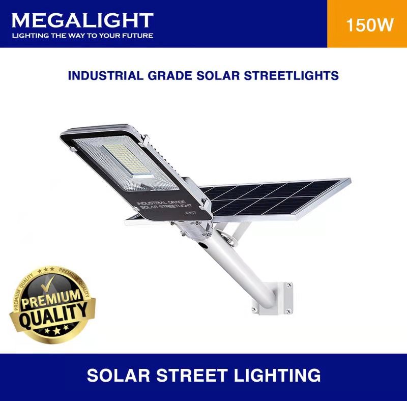 150W Megalight High Brightness LED Industrial Grade Solar Street lights ...