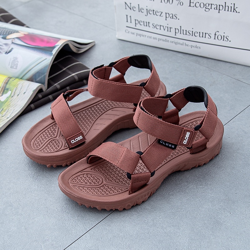 𝐂𝐋𝐎𝐒𝐒.𝐏𝐇 Sports Tough flat Sandals and Flip Flops For Women | Lazada PH