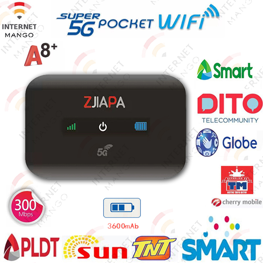 New ZTE materials, A8+ 4G,5G 300Mbps portable modem, mini WIFI, plug ...