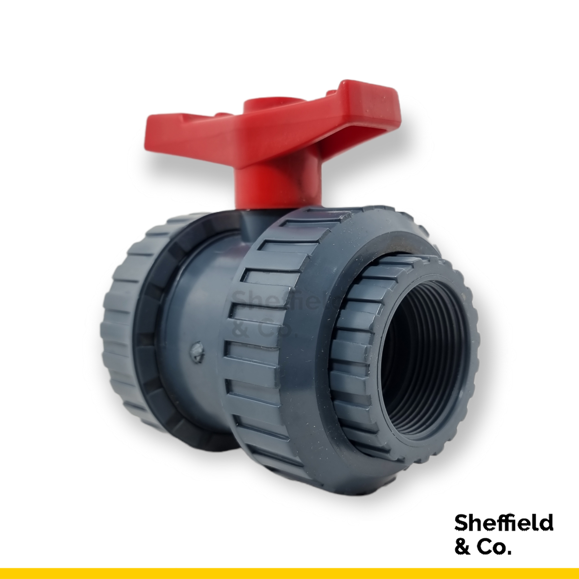 XINGDA PVC True Union Ball Valve, NPT type (1/2", 3/4", 1-1/4", 1-1/2 ...