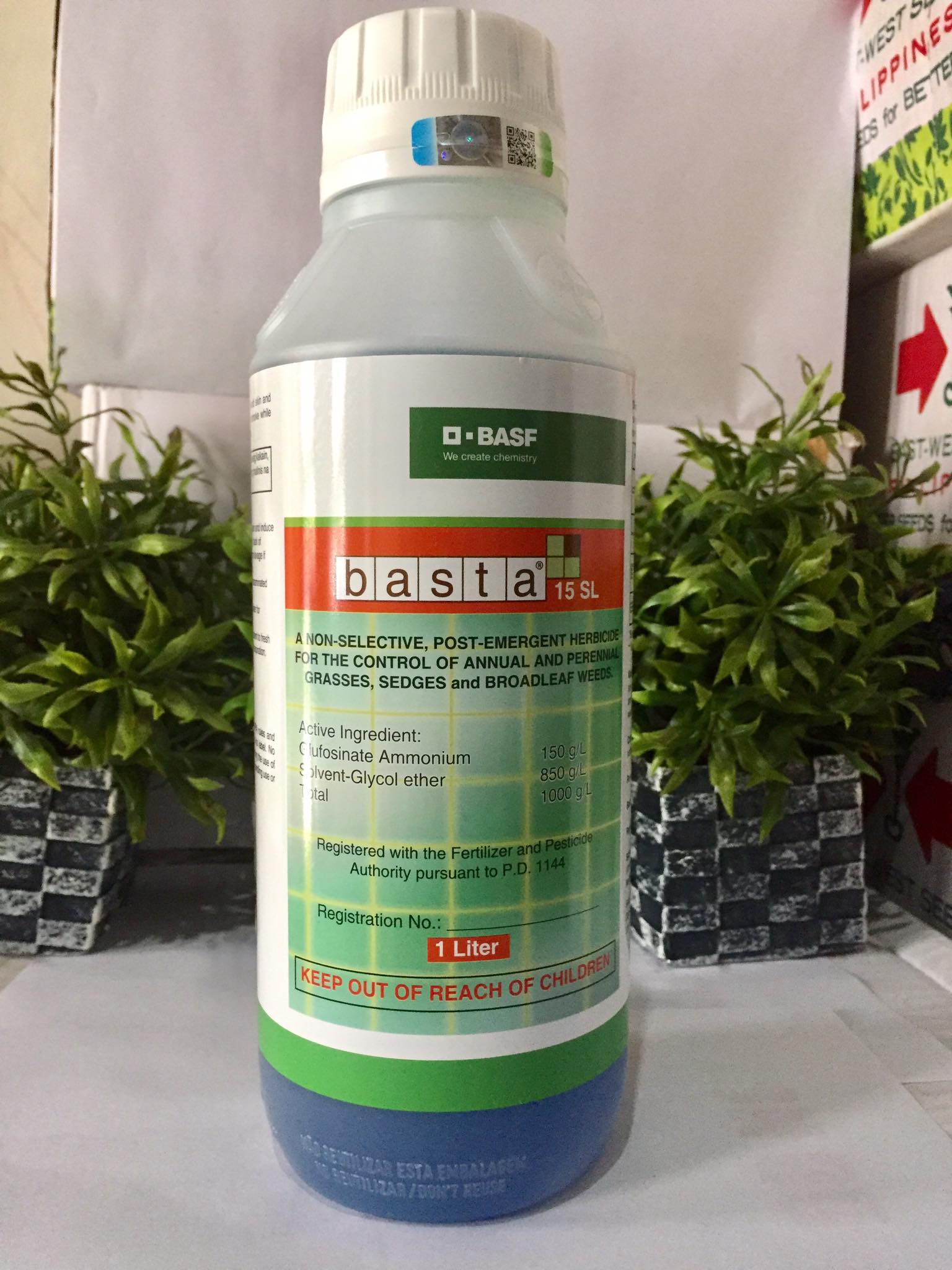 Basta 15 SL Herbicide 1L | Lazada PH