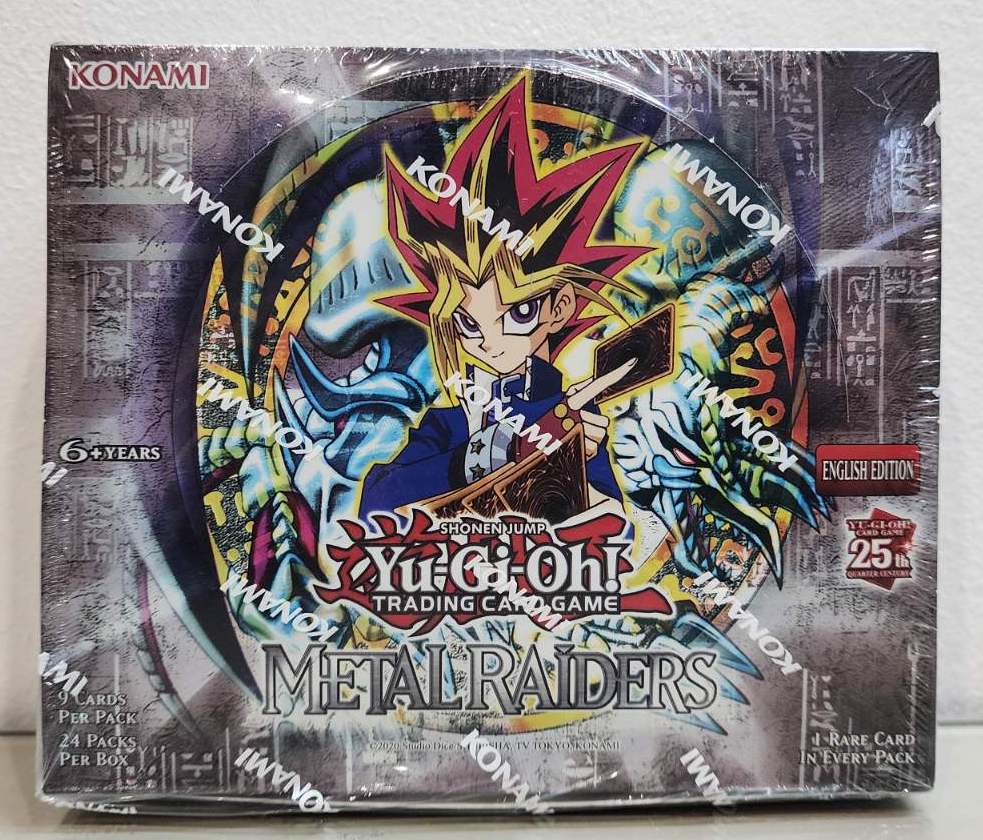 Yu-Gi-Oh! TCG Metal Raiders Booster Box (25th Anniversary Edition) 24s ...