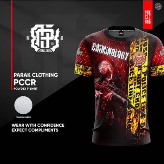 2022 PARAK CLOTHING T-SHIRT | PCCR CRIMINOLOGY Fully Sublimation ...