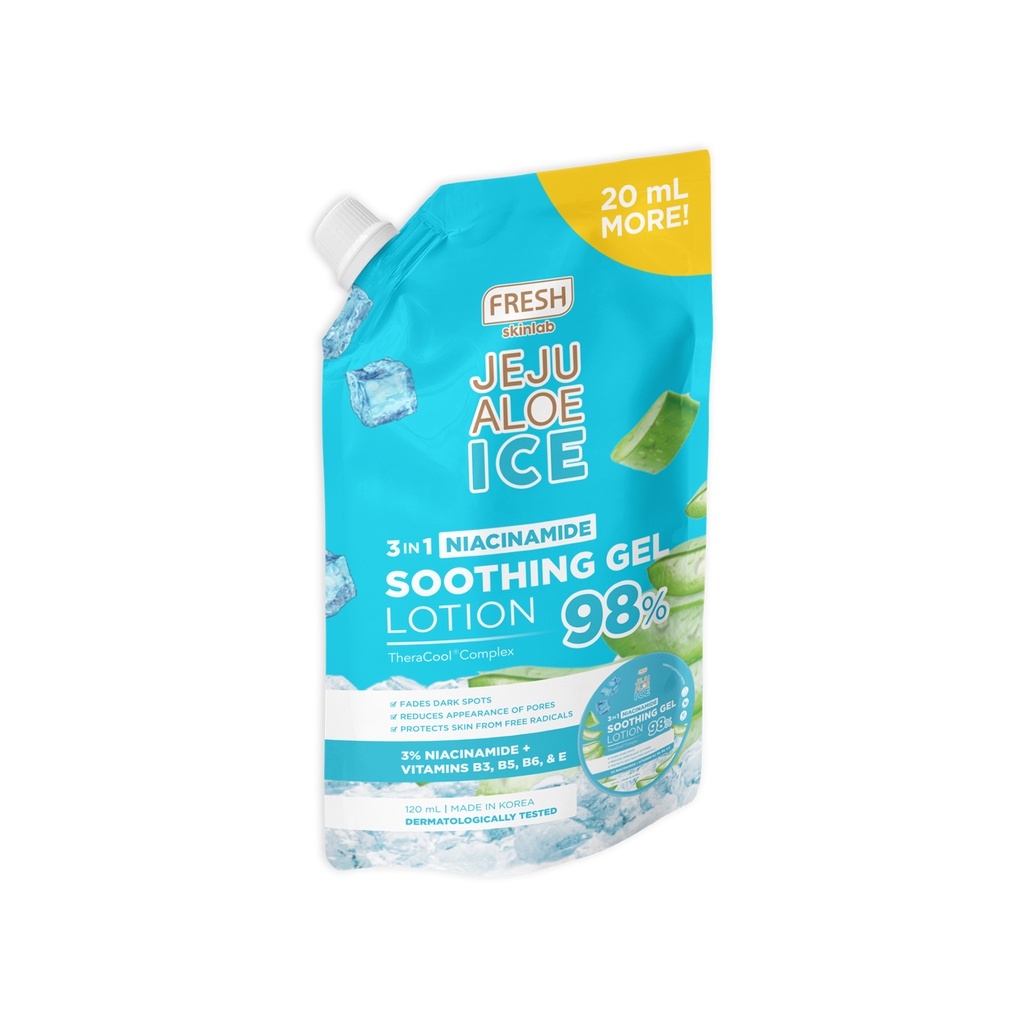 FRESH with BT21 Jeju Aloe Ice Soothing Gel Lotion 120mL | Lazada PH