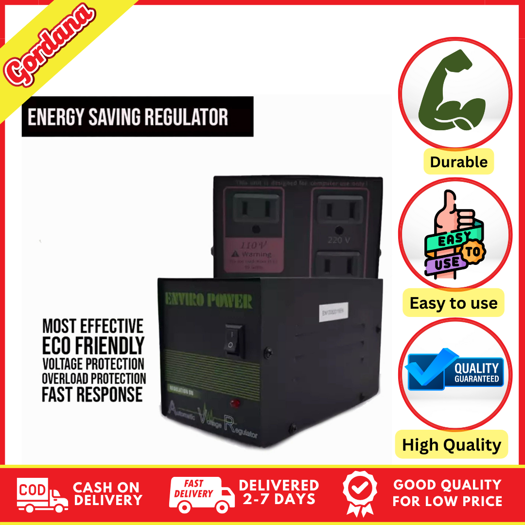 GORDANA - Enviro Power Regulator 500W with Automatic Voltage Regulator ...