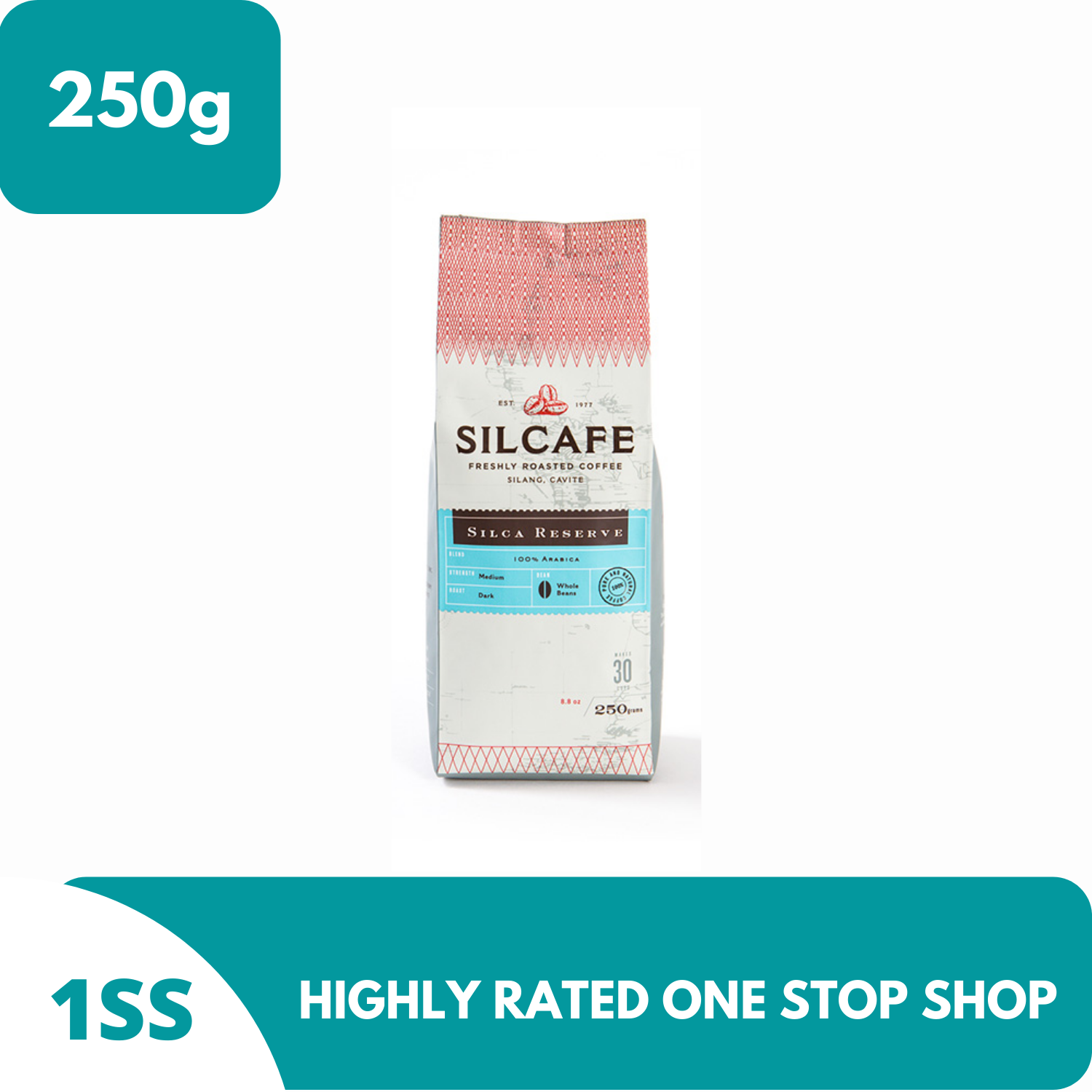 Silcafe Silca Reserve Ground Coffee 250g | Lazada PH