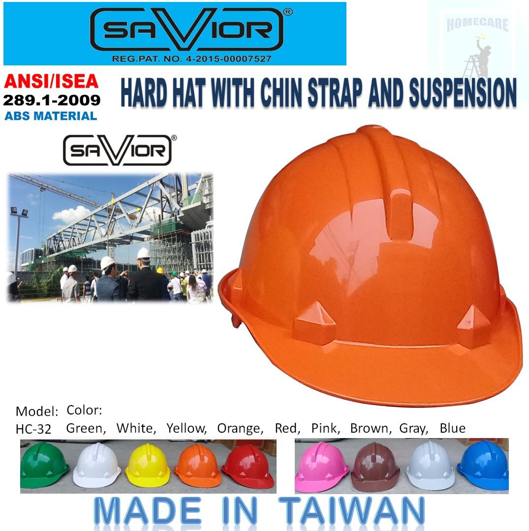 Savior Safety Construction Helmet Hard Hat ANSI certificate Earthquake ...