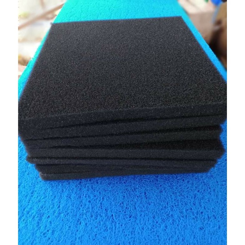 Pure car products mall Black Foam Filter Foam Bio Foam 50x50x 1cm 3.5cm ...