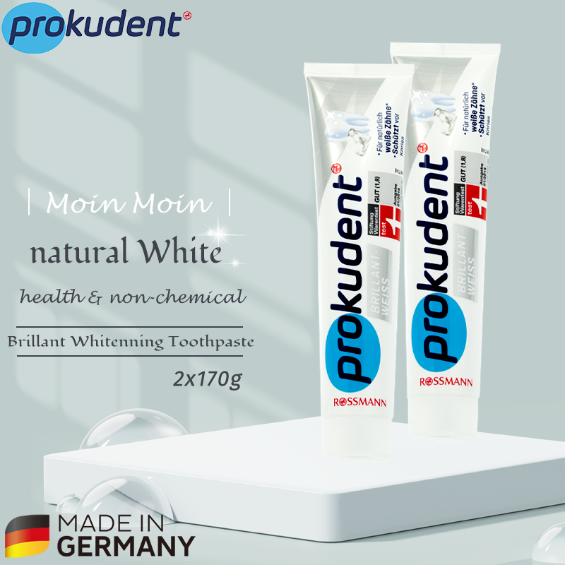 prokudent Brillant Whitening Toothpaste [Bundle 2] Natural White ...