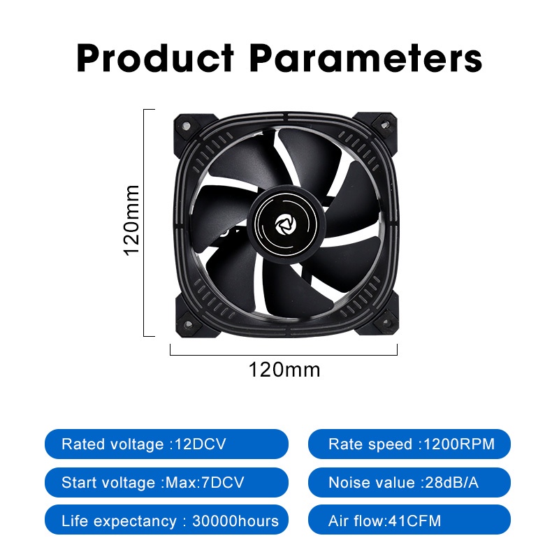 INPLAY AURORA TOWER ARGB FAN 3 IN ONE KIT 120mm CPU Cooling Fan RGB ...