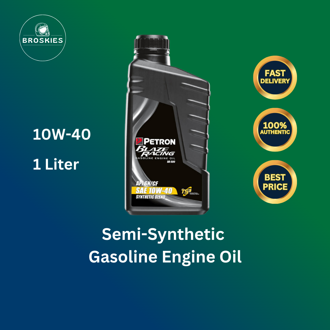 Petron Blaze Racing BR600 Semi-Synthetic Gasoline Engine Oil SAE 10W-40 ...