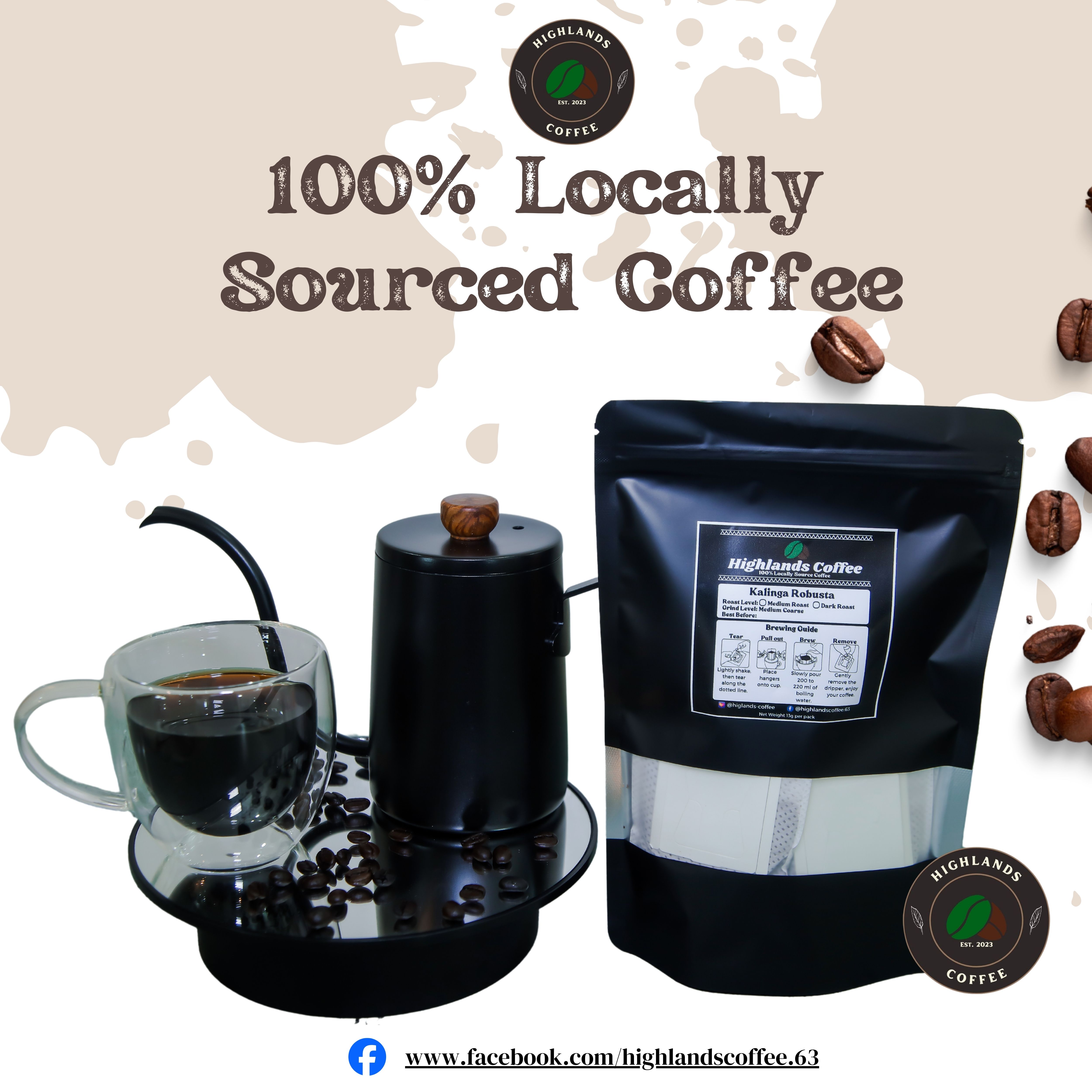 Highlands Coffee - 10 pcs Premium Drip Coffee | Lazada PH